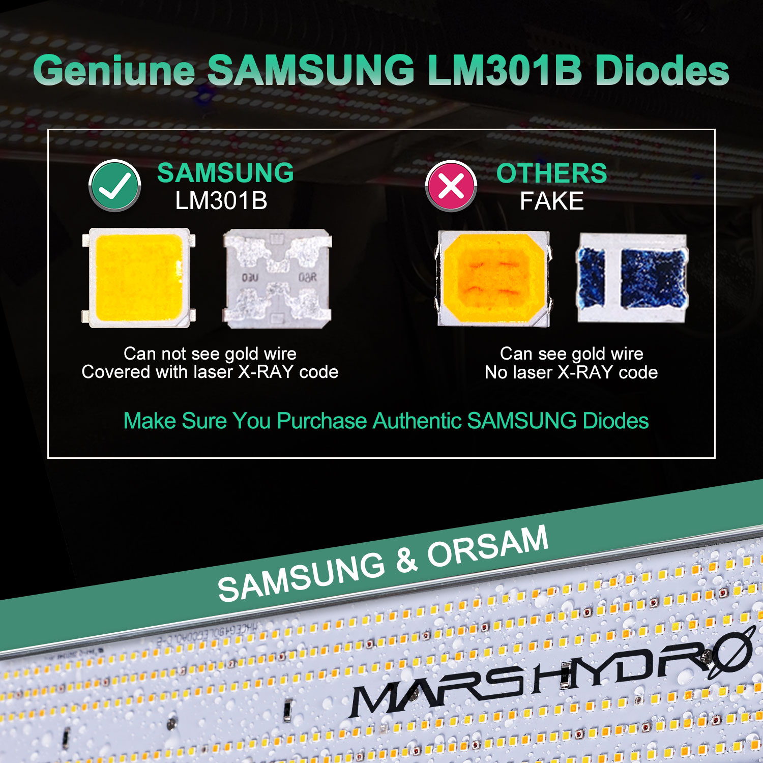 SP-3000 Samsung LM301B Osram 300W CA MSRP CA$509.99 – Mars Hydro
